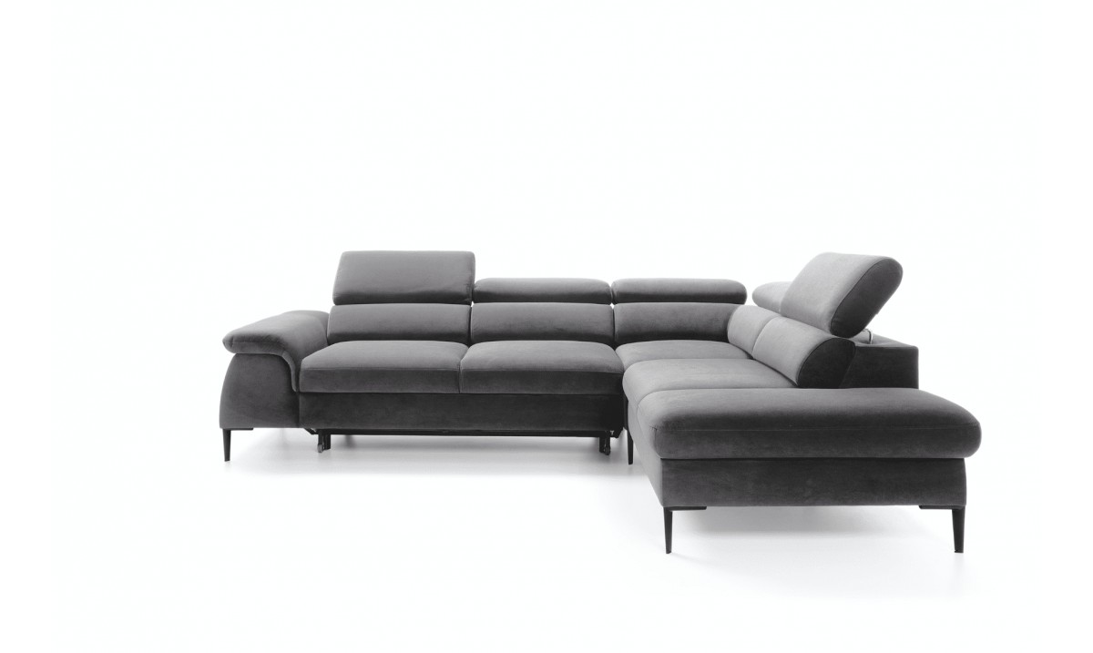 Beverly L Corner Sofa Bed